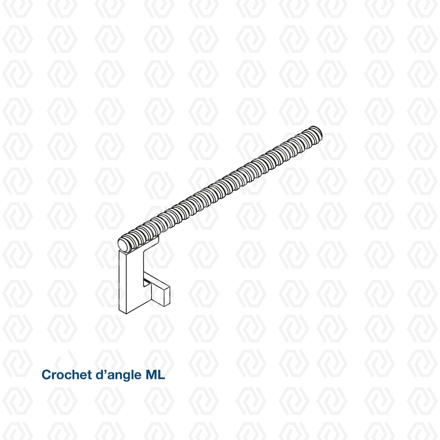 Crochet d’angle ML - CGEM - Comptoir Général d'Equipement et de Matériaux